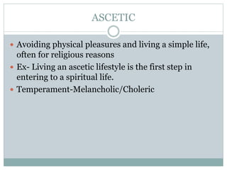 MIND RUBRICS kent repertory with explanation | PPTX