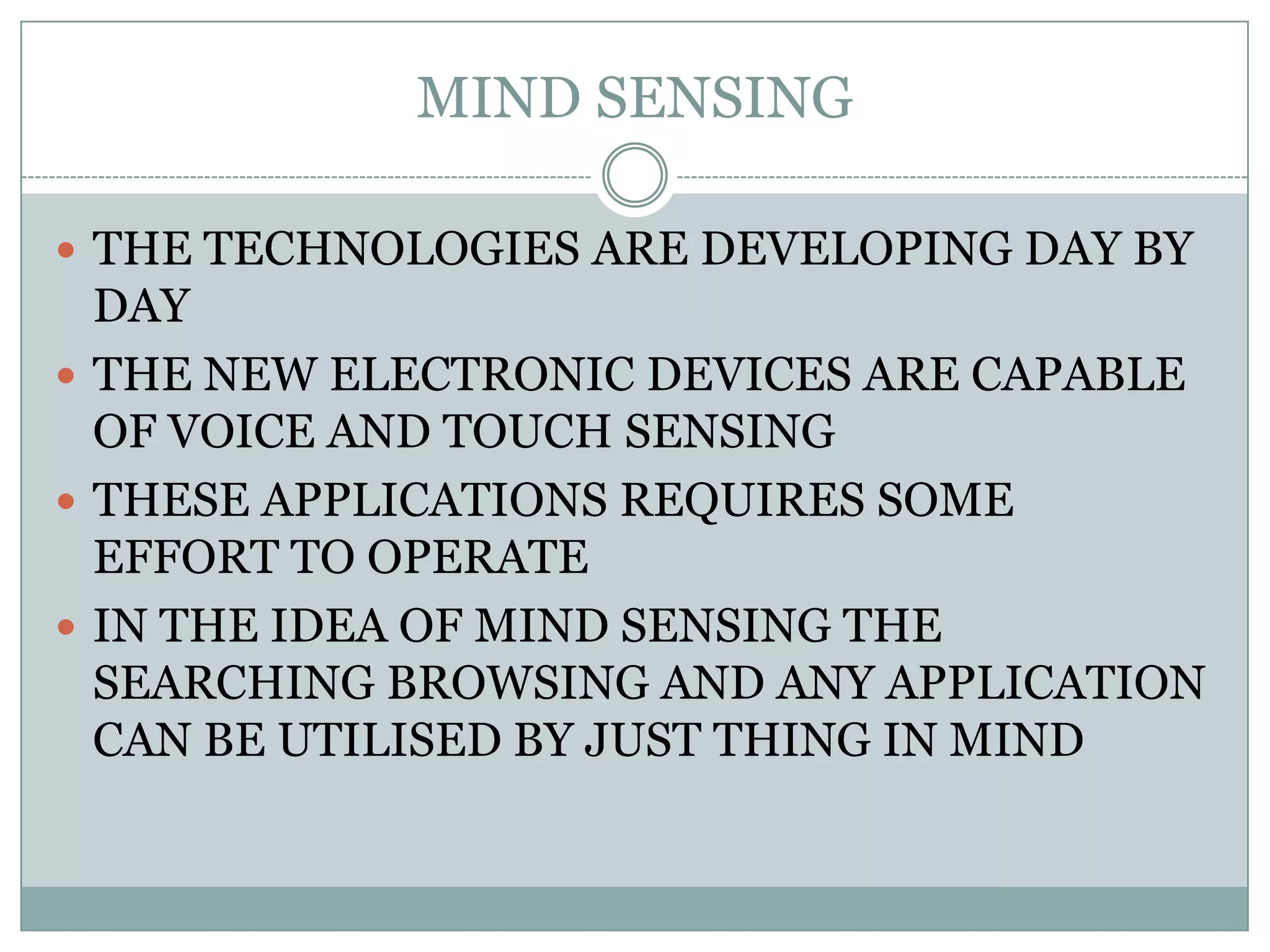 Mind scanning | PPTX