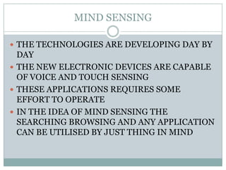 Mind scanning | PPTX