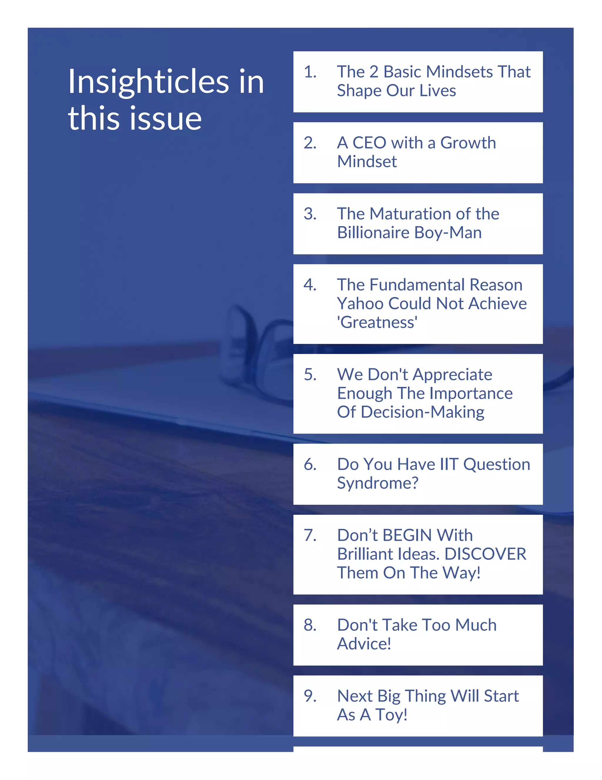 Mindset and Business growth | PDF