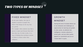 Mindset - Change your mind | PDF