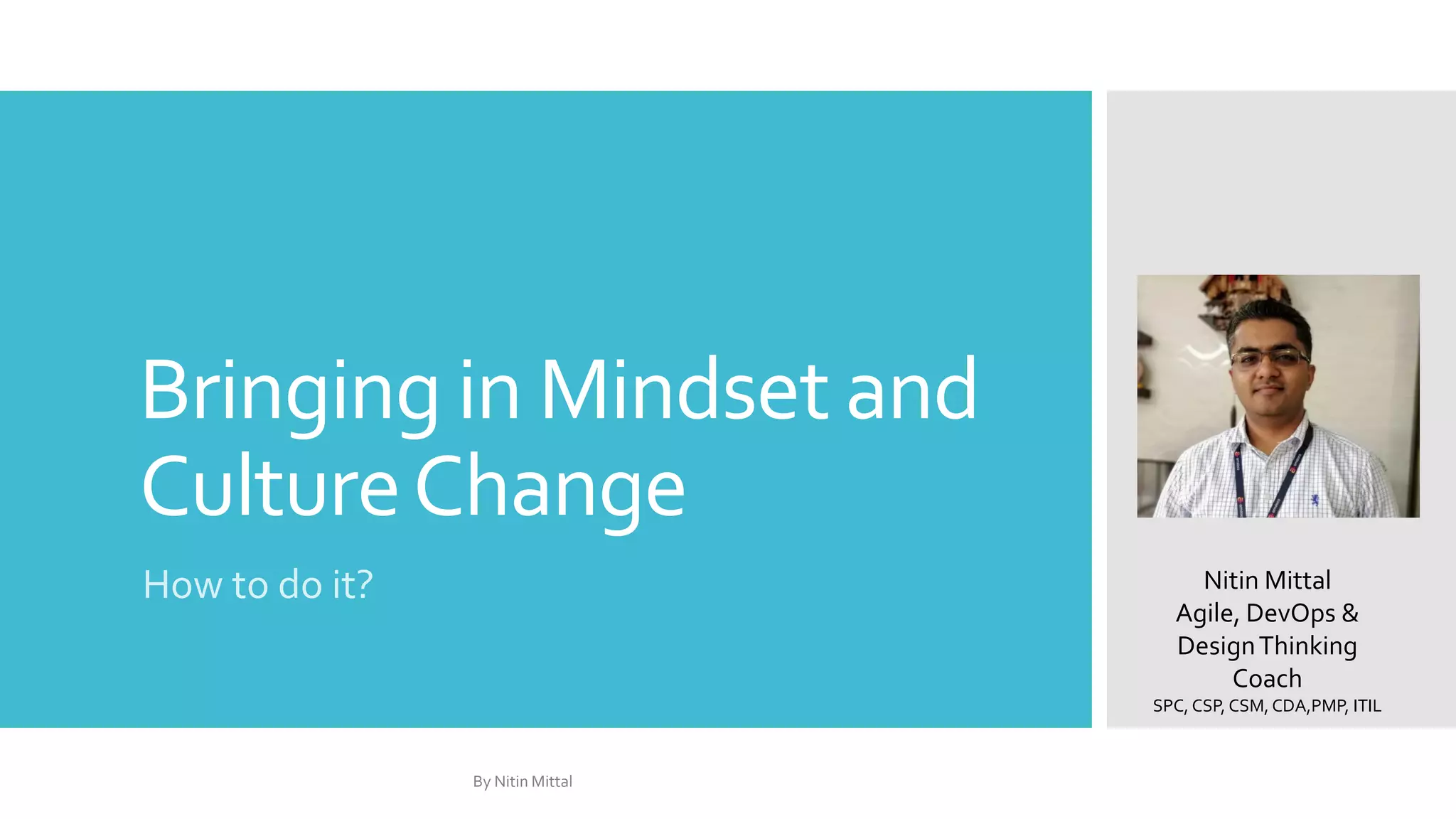 Mindset and culture v1.0 | PDF