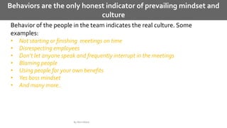 Mindset and culture v1.0 | PDF
