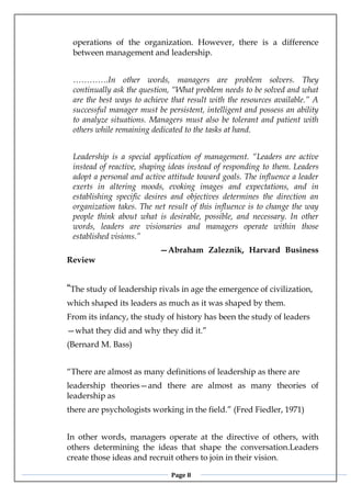 Mindset of indian managers after TQM | PDF
