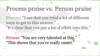 Mindsets in the classroom | PPTX