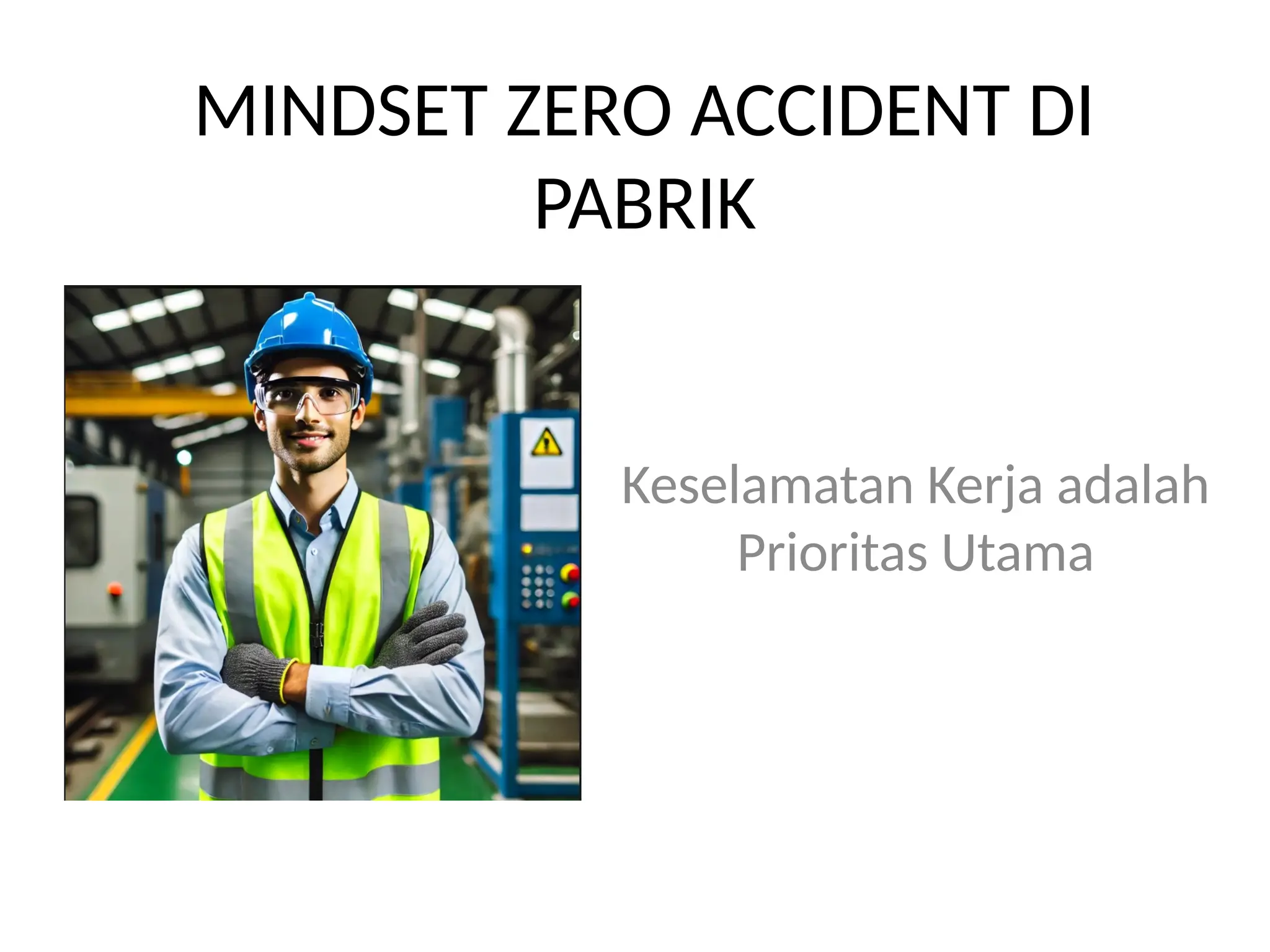 Mindset_Zero_Accident to be applied in factory | PPTX