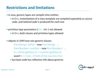 Java Generics | PPTX