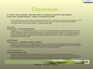 Mindsoft - IT & Semiconductor Recruitment Company - India | PPT