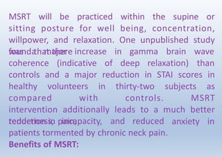 Mind Sound Resonance Technique (MSRT) Certificate Course.ppt
