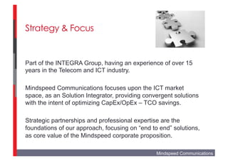 Mindspeed Communications | PDF