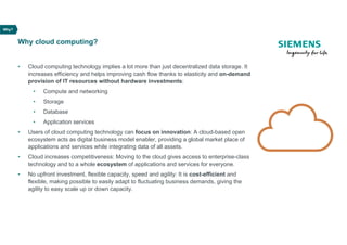 MindSphere: The cloud-based, open IoT operating system. Damiano ...