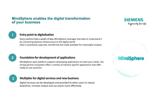 MindSphere: The cloud-based, open IoT operating system. Damiano Manocchia | PDF