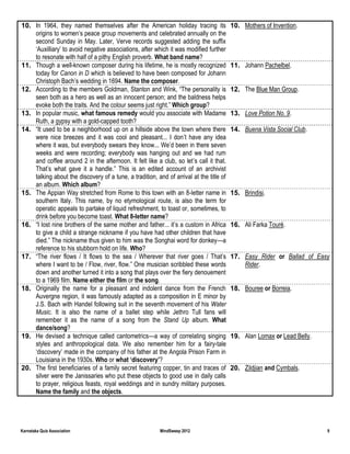 MindSweep 2.0 - Part I - Answers | PDF