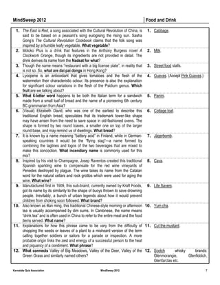 MindSweep 2.0 - Part II - Answers | PDF