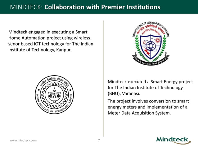 Mindteck Smart/IoT Capabilities | PPT
