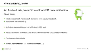 Mind the (Air)Gap: Checkmarx Research into NFC and Smart Bulb Data ...
