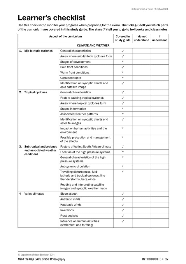 MIND THE SERIES STUDY GUIDE GEOGRAPHY GRADE 12.pdf | Secondary ...