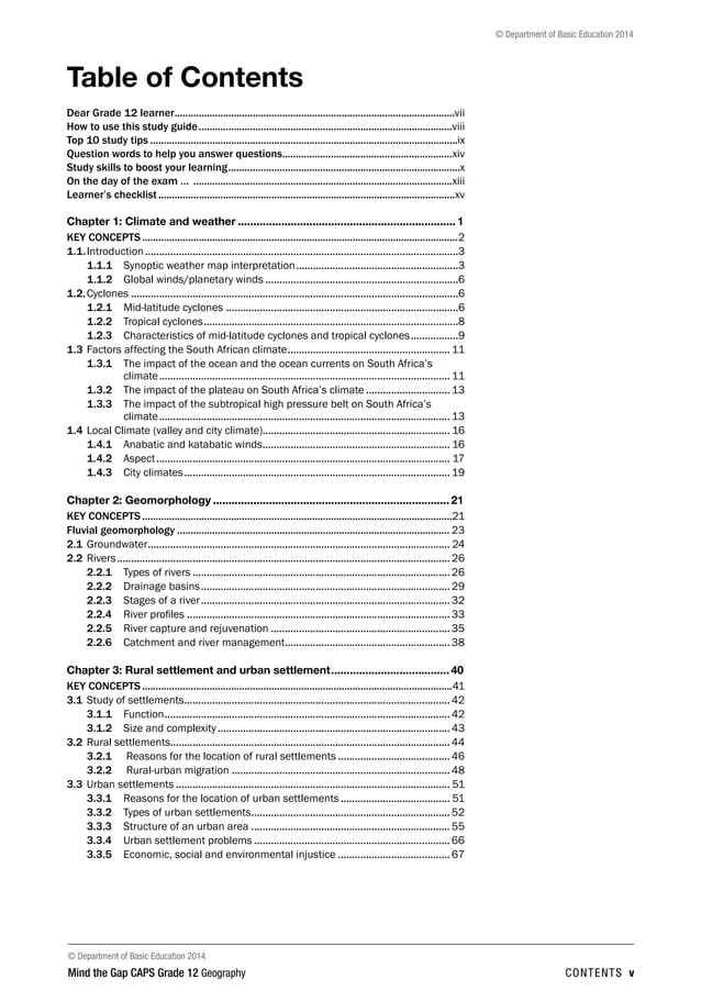 MIND THE SERIES STUDY GUIDE GEOGRAPHY GRADE 12.pdf | Secondary ...