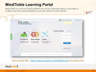 MindTickle Interactive Learning Platform | PDF