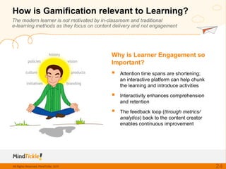 MindTickle Interactive Learning Platform | PDF