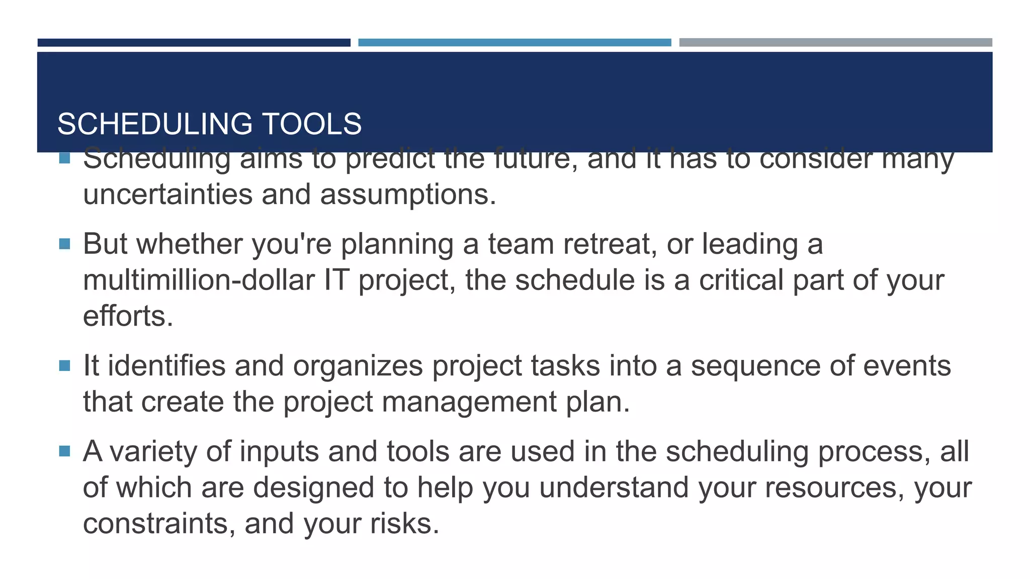 Mind tools for project managers | PPTX