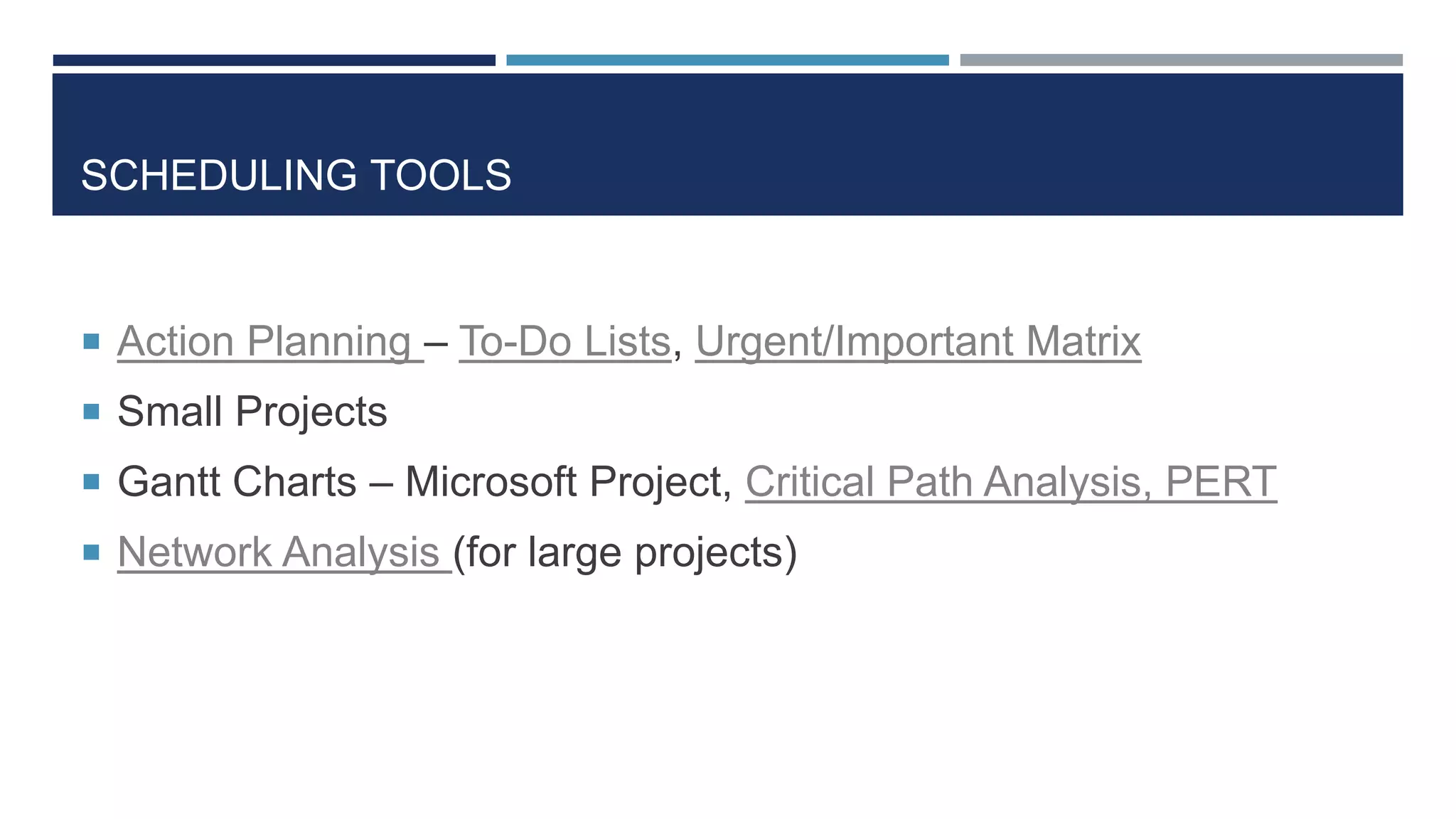 Mind tools for project managers | PPTX