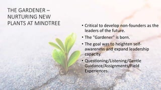 Mindtree: A community of communities | PPTX