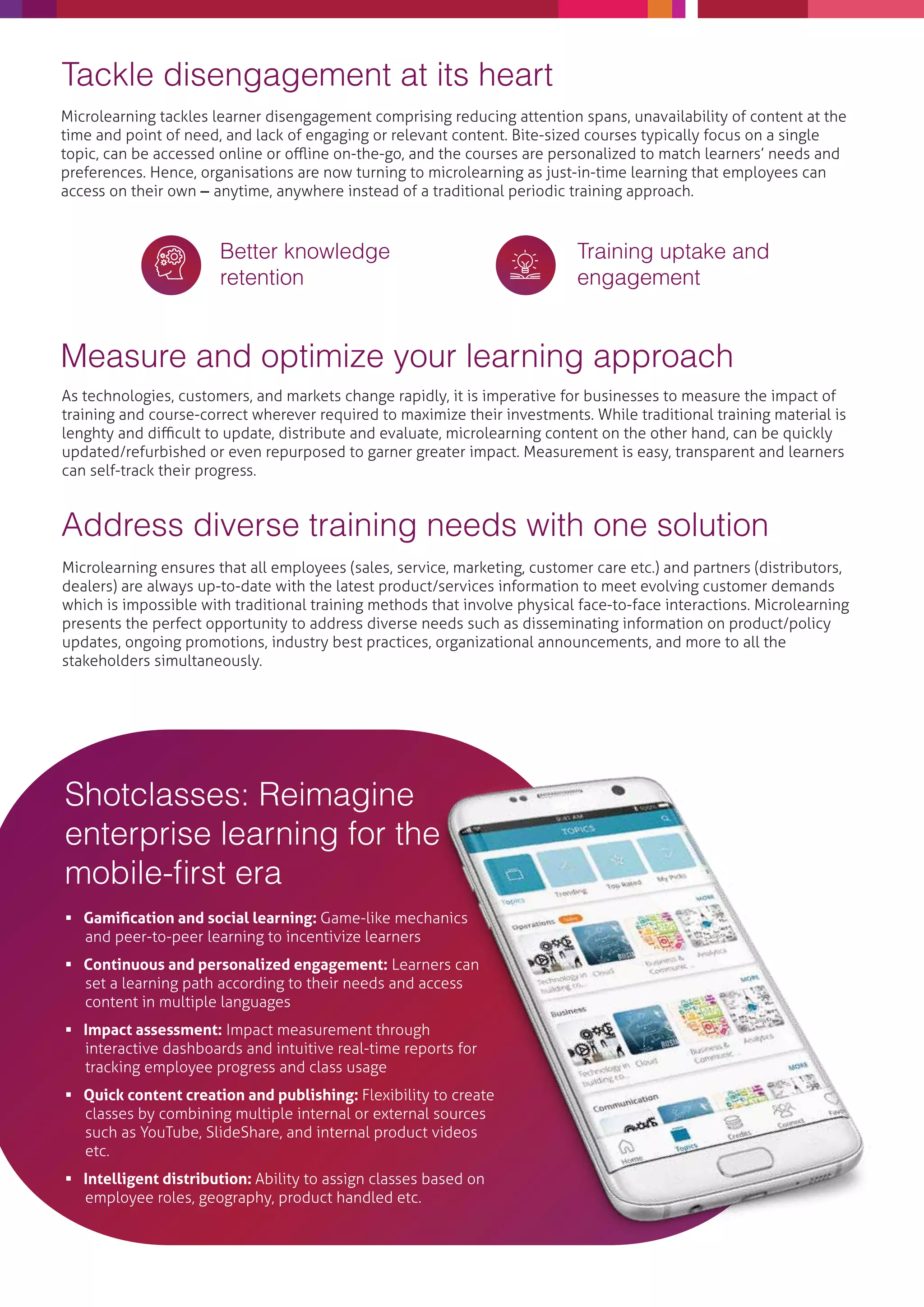 Mindtree shotclasses-brochure | PDF