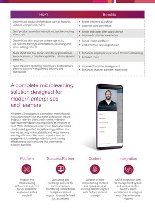 Mindtree shotclasses-brochure | PDF