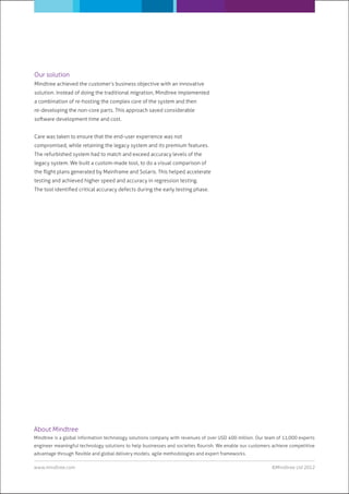 Innovative migration solution that ensured safety of over 100 million ...