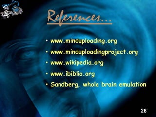 Mind uploading | PPTX