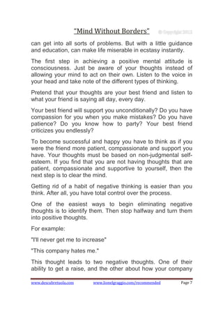 Mind Without Borders | PDF