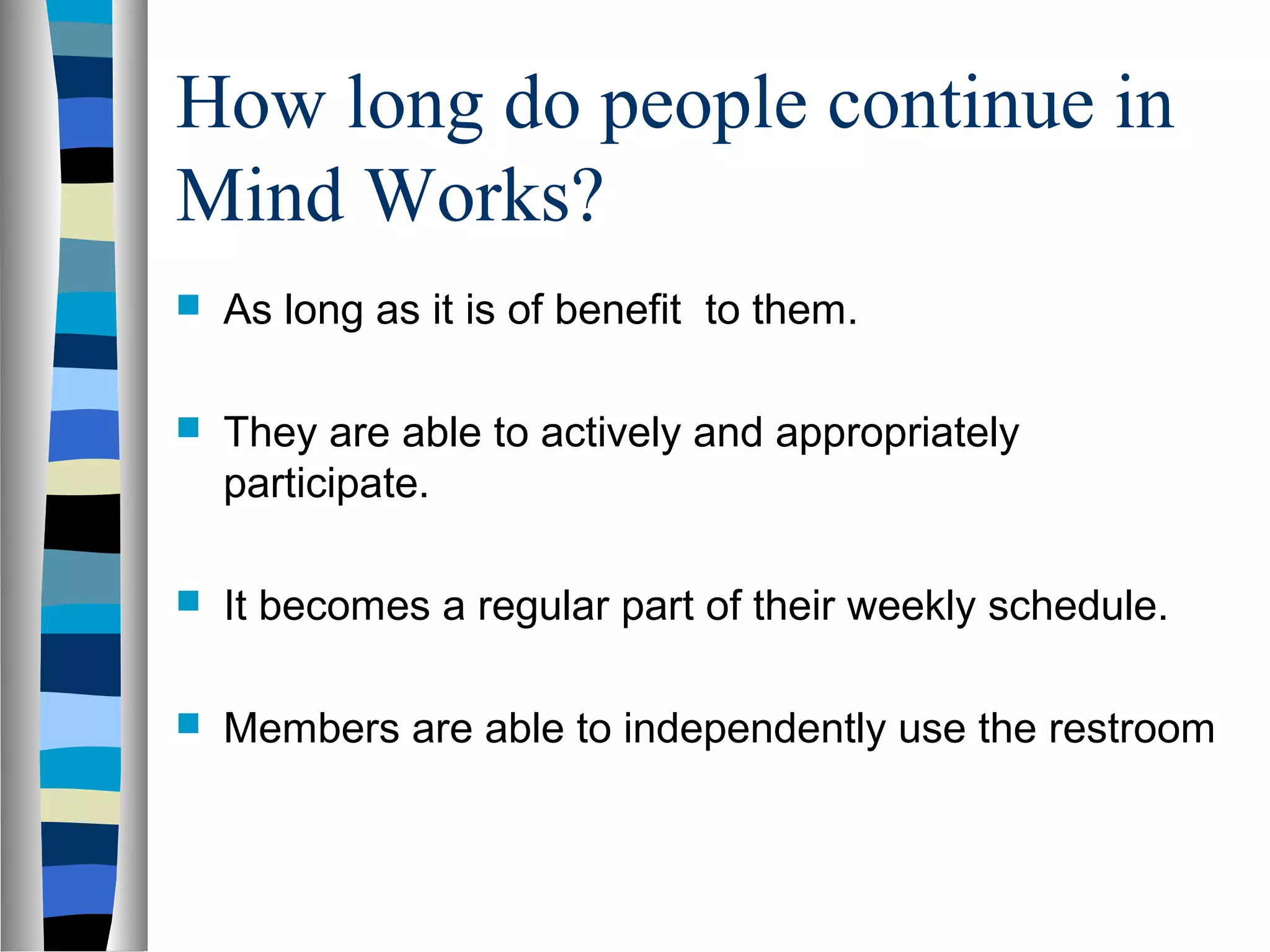 MindWorks Memory Enhancement Program | PPT