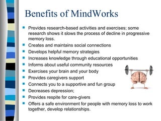 MindWorks Memory Enhancement Program | PPT
