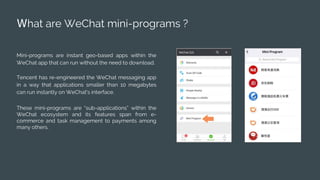 MindWorks Ventures: WeChat Mini-Program Report 2018 | PPT