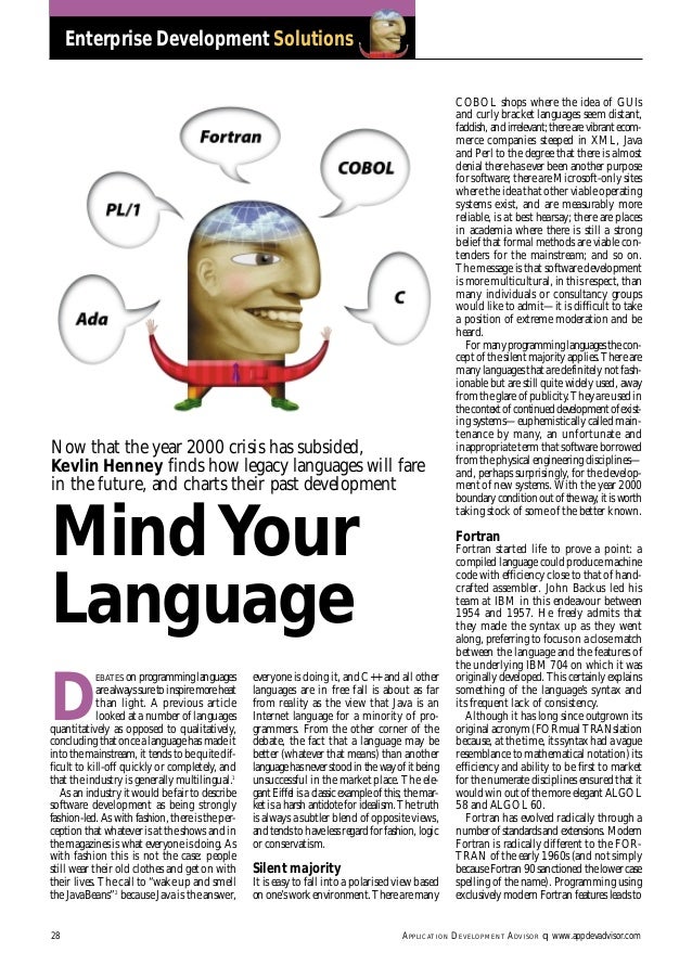 Mind Your Language