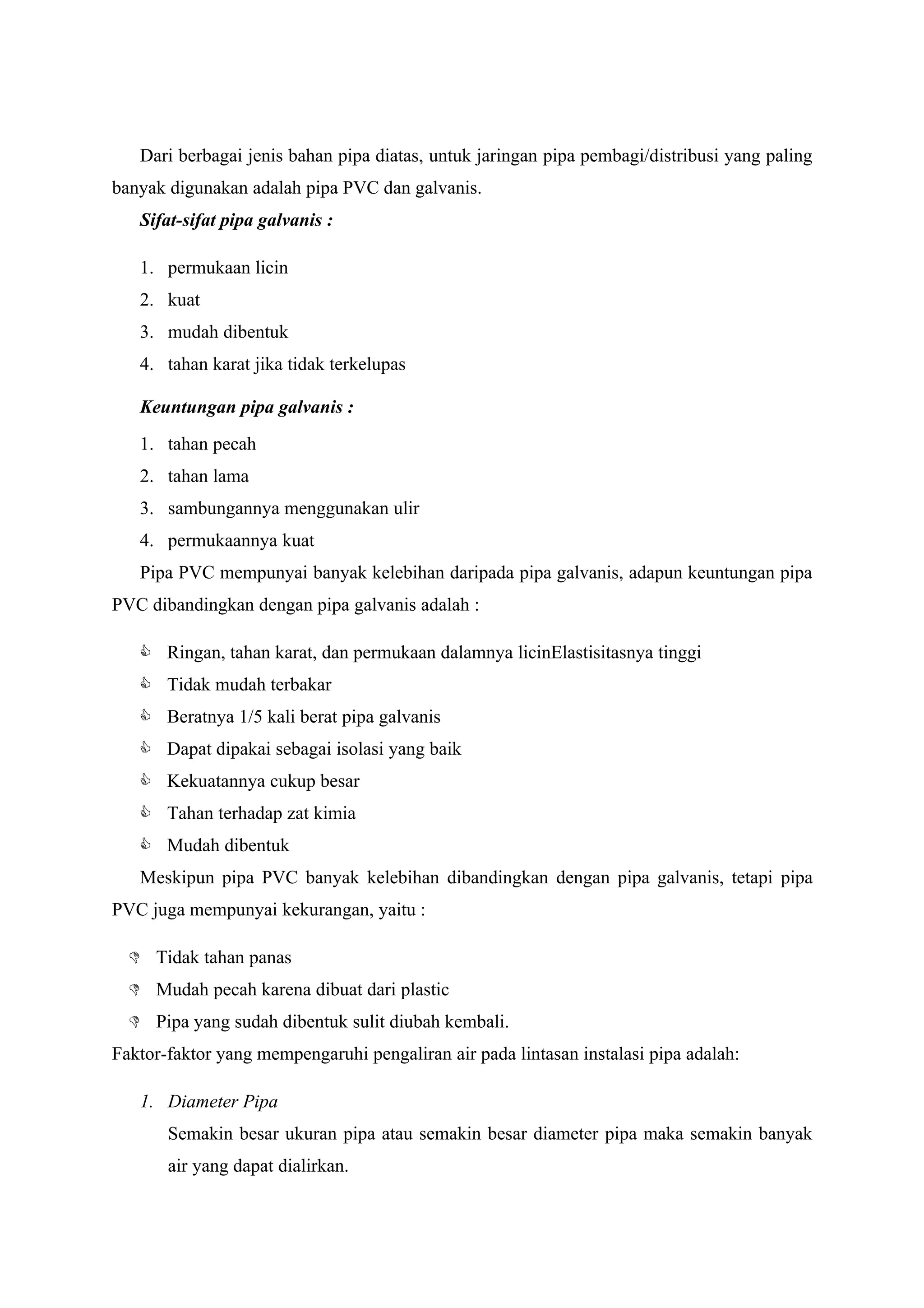 Laporan praktek kerja pipa | DOC