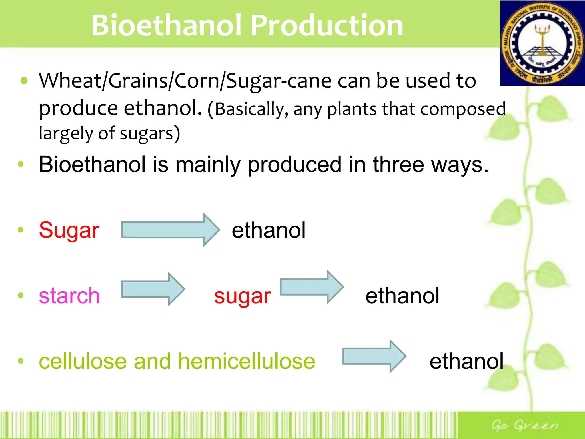 bioethanol ppt | PPTX