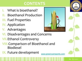 bioethanol ppt | PPTX
