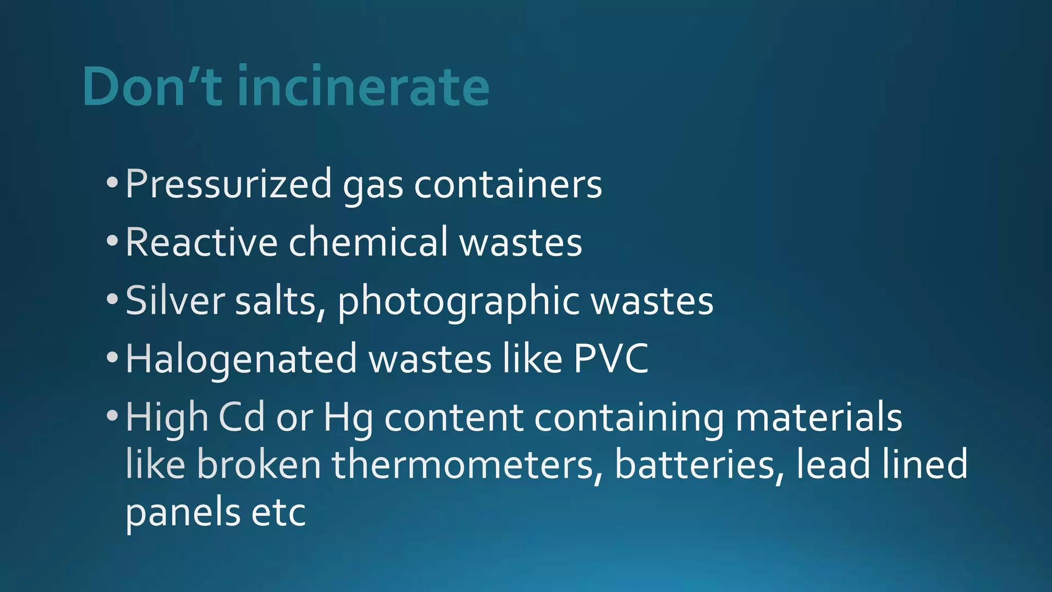 Methods Of Hospital Waste Management | PPT