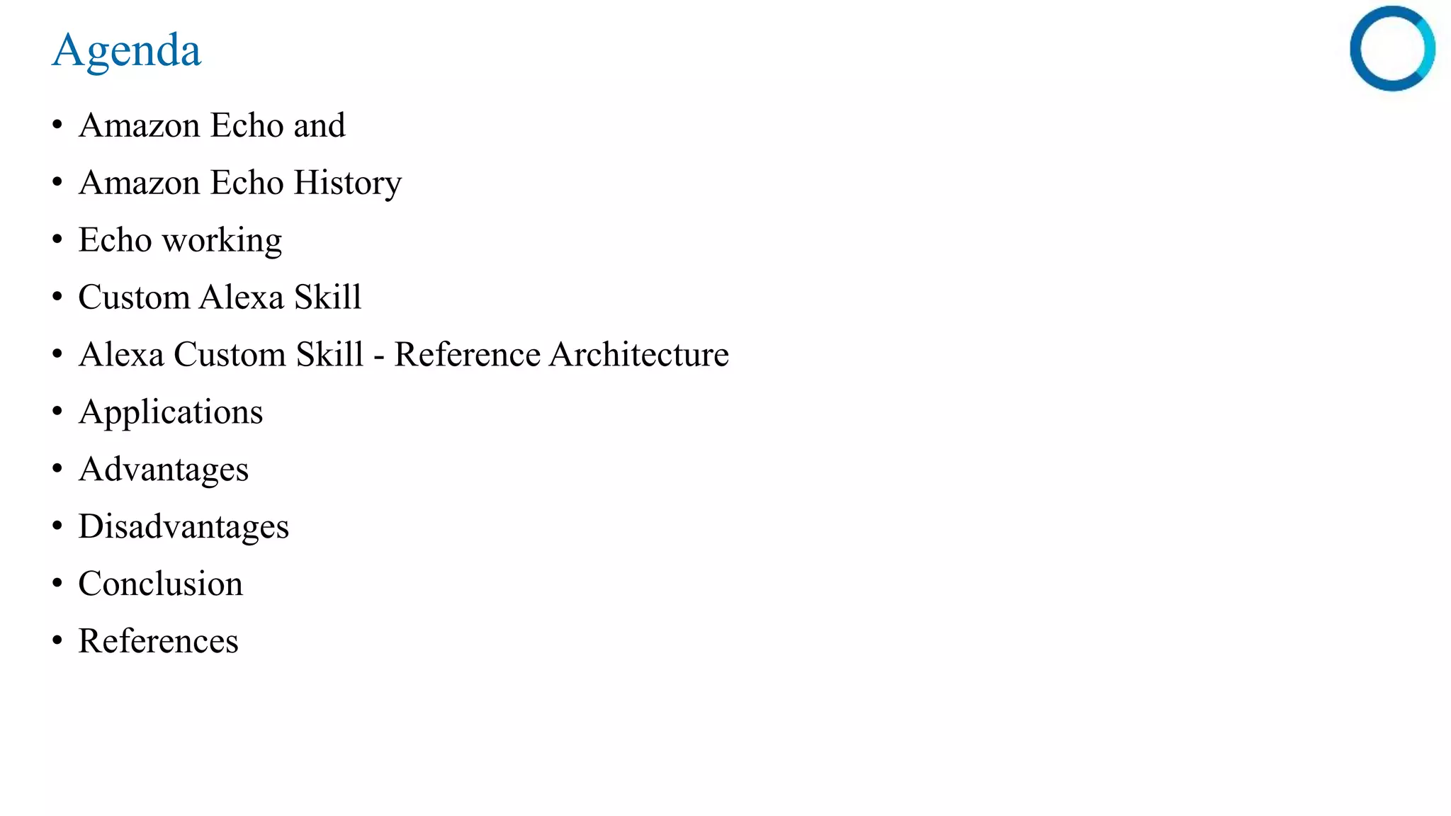Amazon Alexa and Echo | PPTX