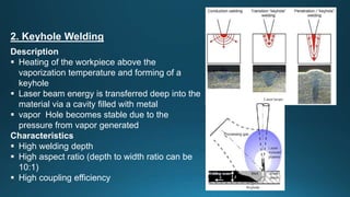 Laser Beam Welding | PPTX