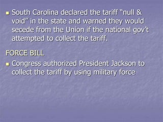 MINE_-_Nationalism_to_Sectionalism_-_AGE_OF_JACKSON.ppt