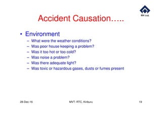 Mine accidents causes, prevention and control | PDF
