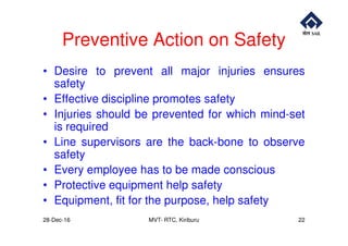 Mine accidents causes, prevention and control | PDF