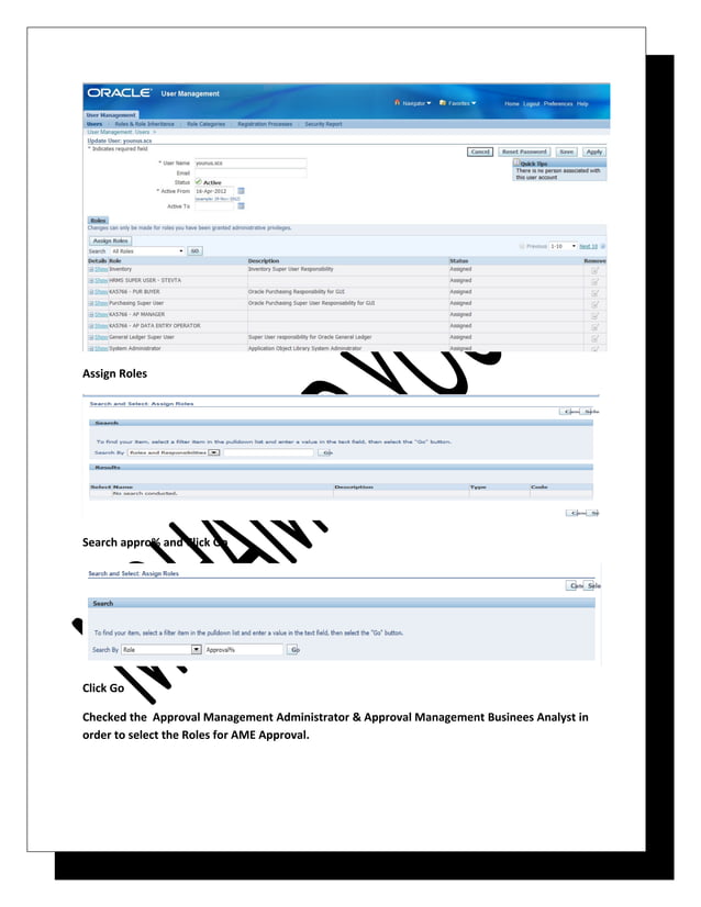 AME Requisition Approval Heirarchy | DOC