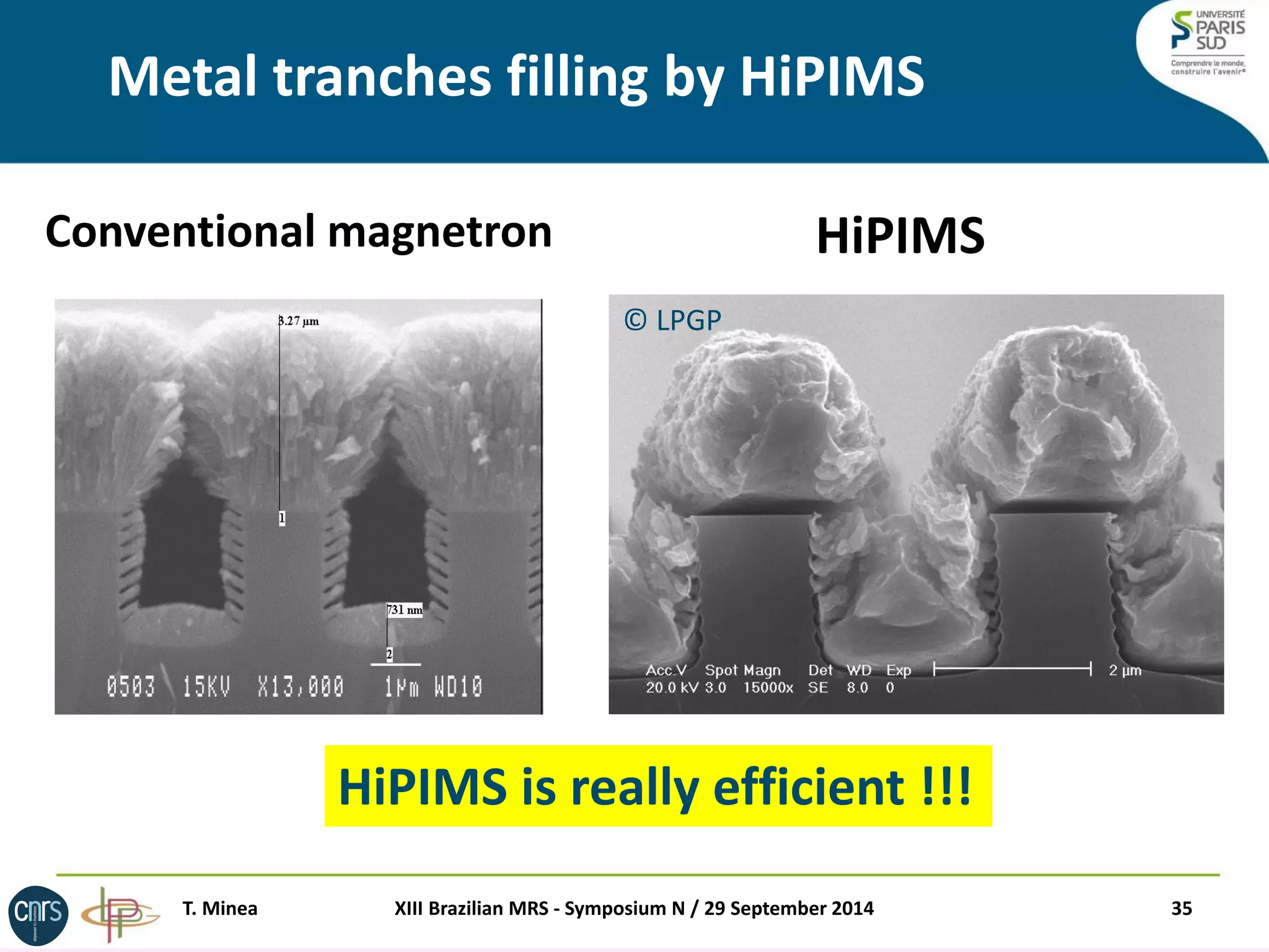HiPIMS: technology, physics and thin film applications. | PDF