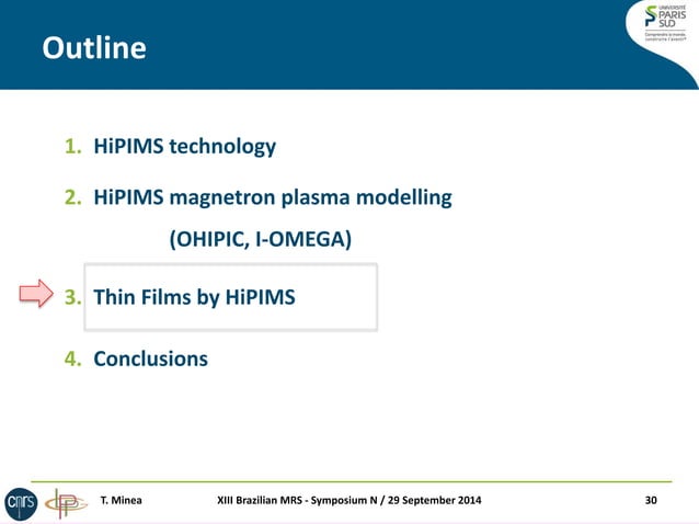 HiPIMS: technology, physics and thin film applications. | PDF ...