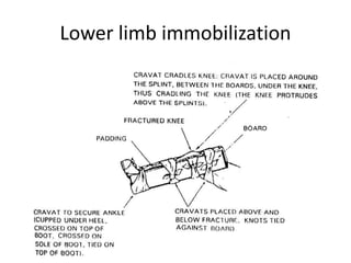 Mine blast Injury First Aid | PPTX