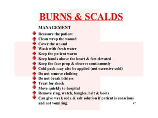 Mine blast Injury First Aid | PPTX
